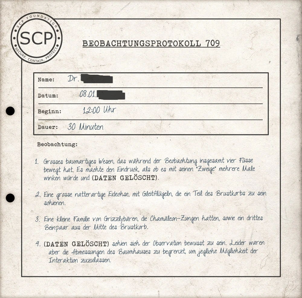 SCP-709: Das Auge des Waldes | Deutsches Creepypasta Wiki | Fandom