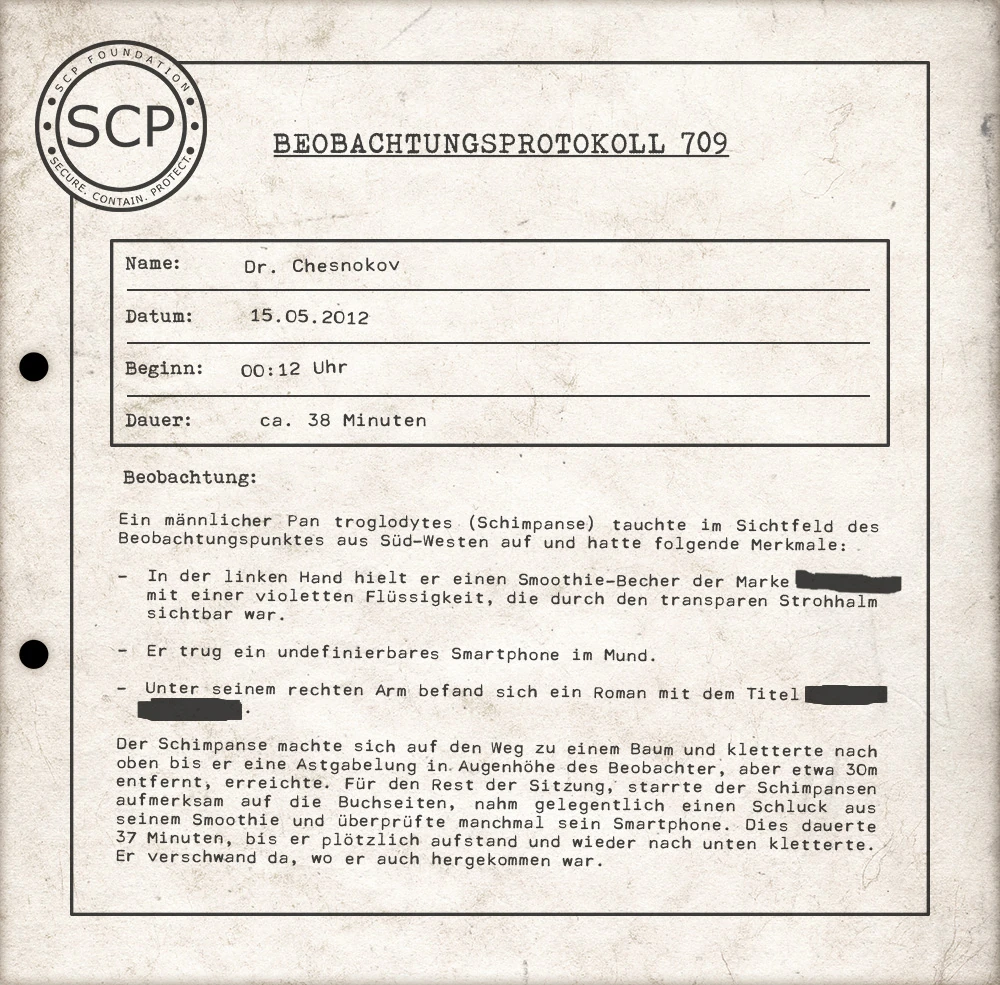 SCP-709: Das Auge des Waldes | Deutsches Creepypasta Wiki | Fandom