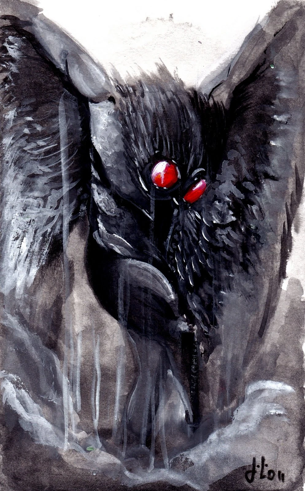 Mothman | Creepypasta Italia Wiki | Fandom