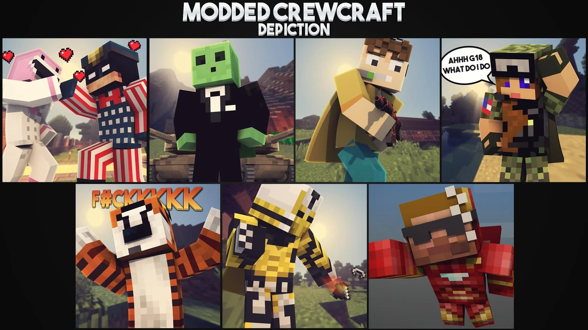 Modded CrewCraft | The CrewCraft Wiki | Fandom