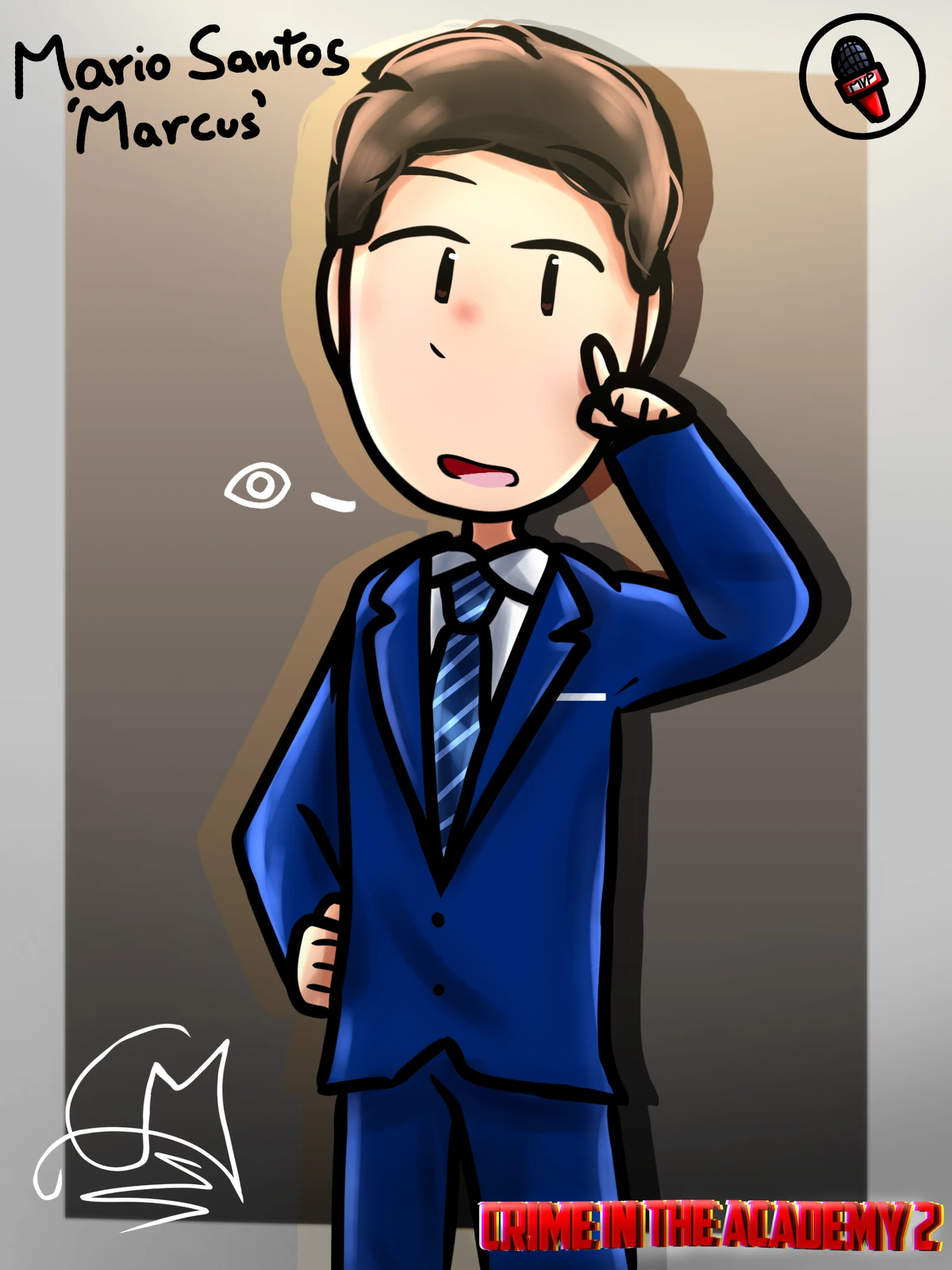 Mario 'Marcus' Santos | Crime in the academy Wiki | Fandom