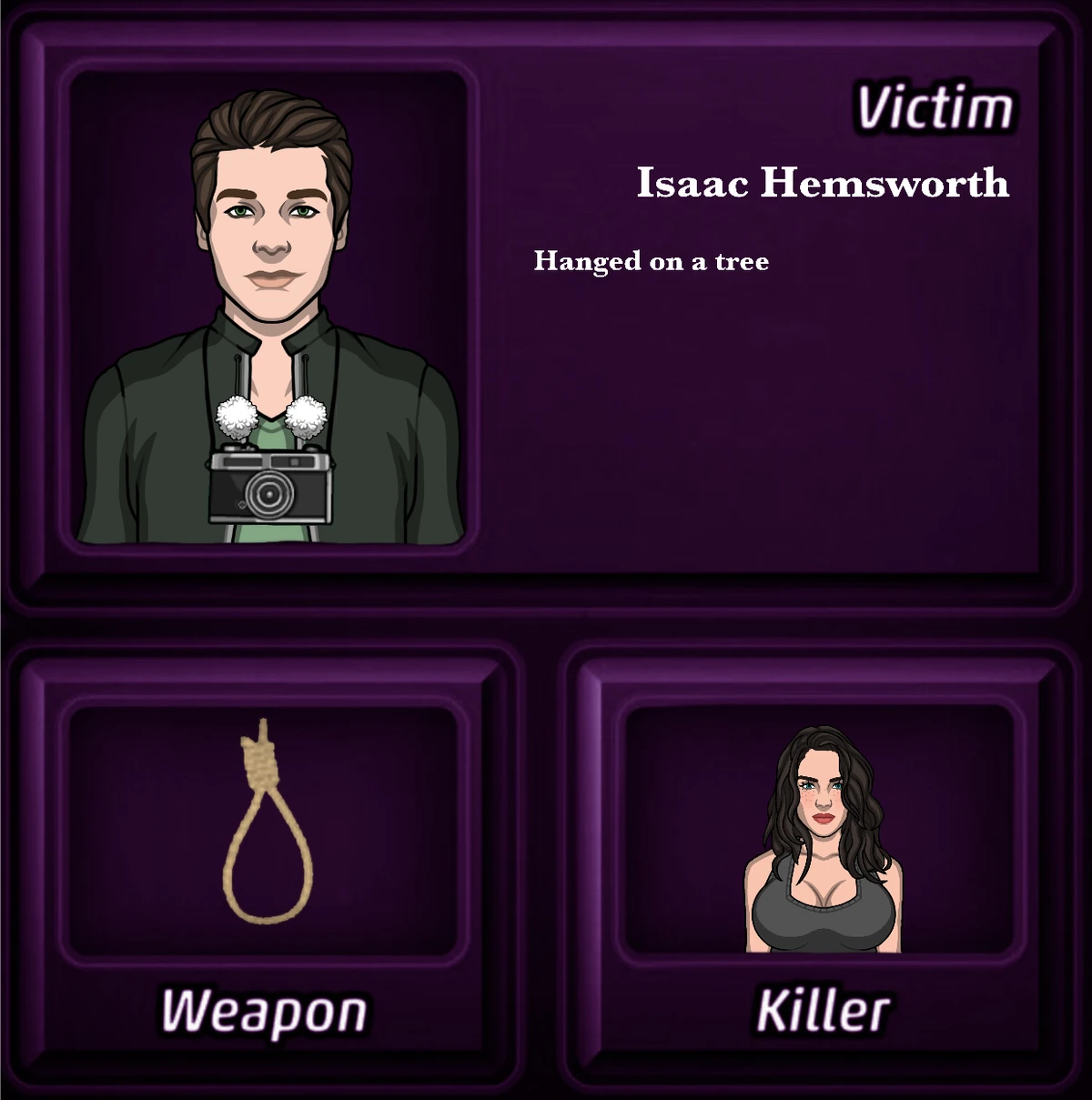 The Hanging Trees | Criminal Case Official Fan-Fiction Wiki | Fandom