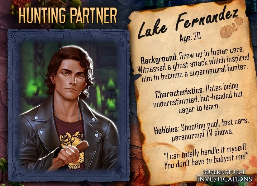 Luke Fernandez | Criminal Case Wiki | Fandom