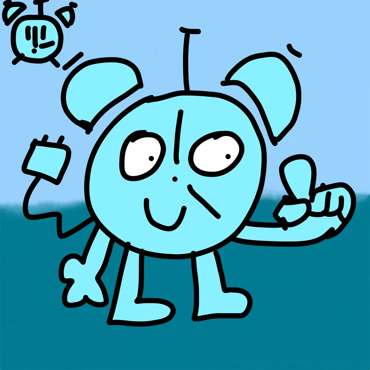 Day 10: Clock | Cringe Cringe Draw Studio Wiki | Fandom