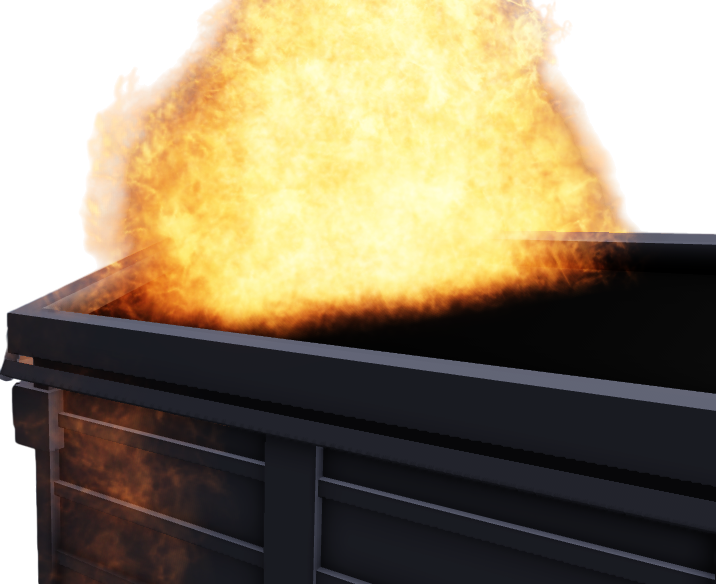 Dumpster Fire Ripoff | Critical Tower Defense Wiki | Fandom