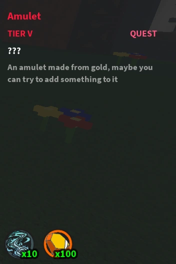 Amulet | Critical World: Landovus Wiki | Fandom
