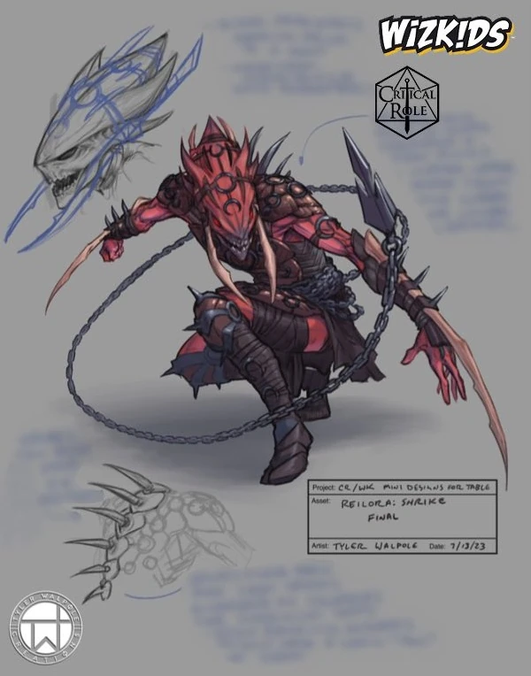 Reiloran Shrike | Critical Role Wiki | Fandom