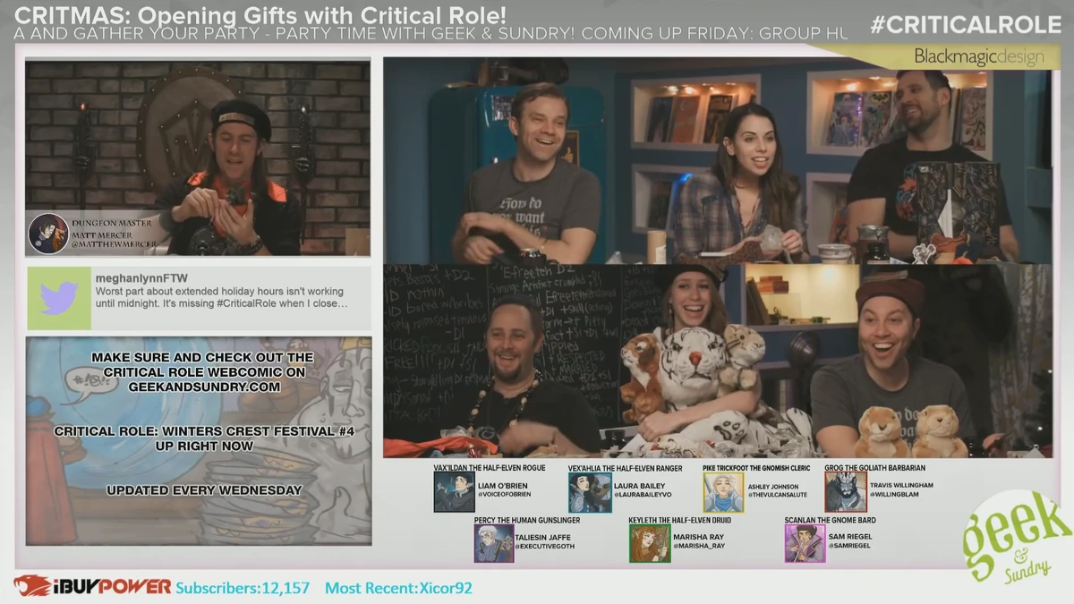 December 2015 Critmas | Critical Role Wiki | Fandom