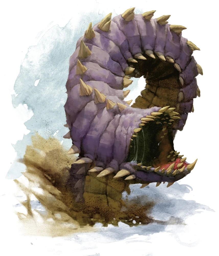 Purple worm | Critical Role Wiki | Fandom