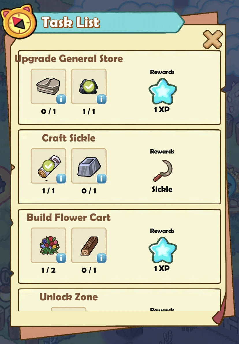 Tasks | Critter Coast Wiki | Fandom