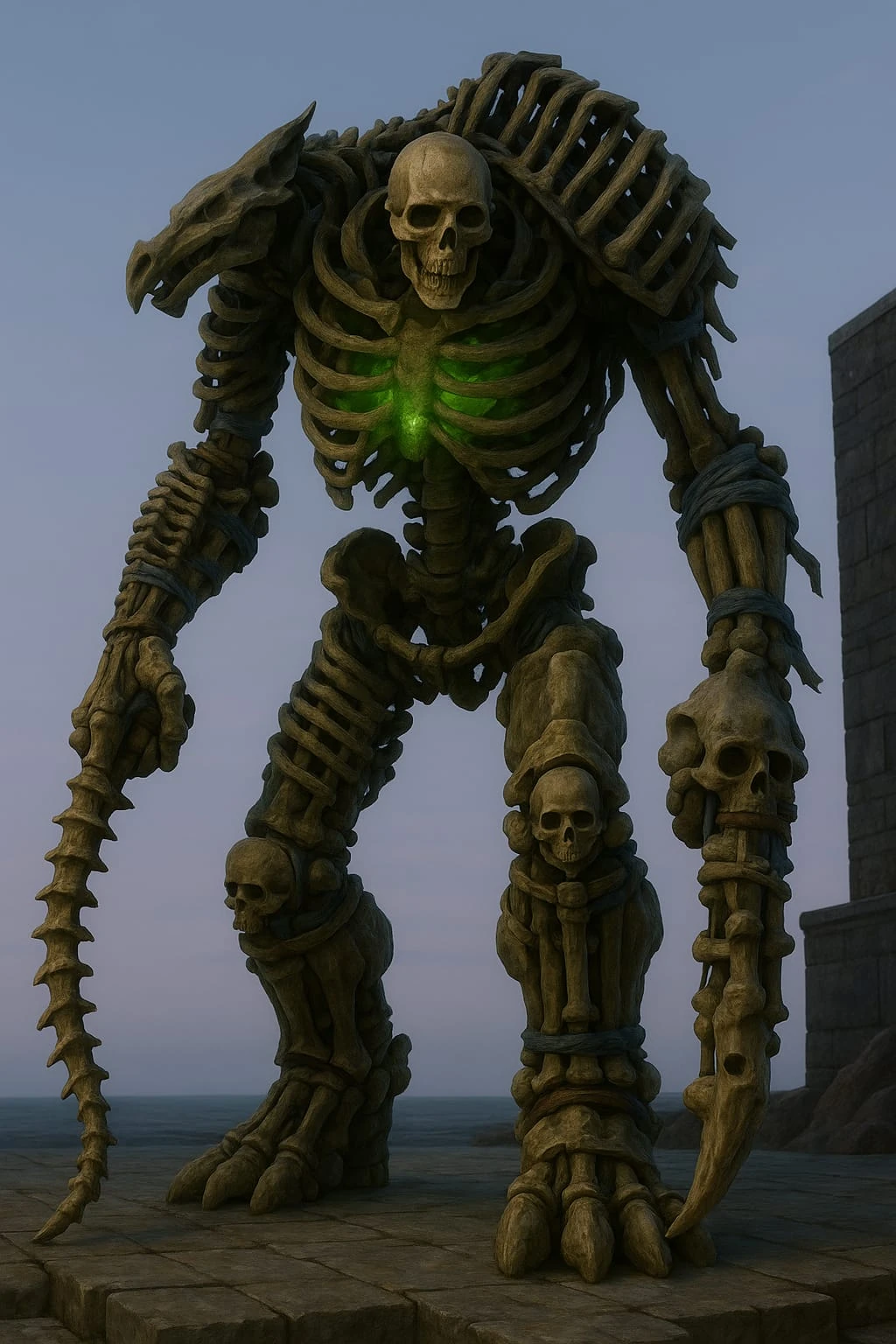 Coloso de Hueso | Cronicas Sagradas de Elyndor Wiki | Fandom