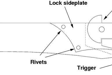 Medieval Wooden Crossbow Trigger