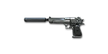 Silenced Desert Eagle