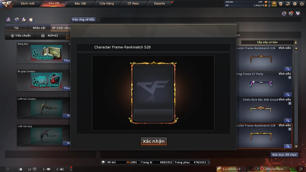 User Customization System | Crossfire Wiki | Fandom