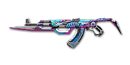 AK47-Red Knife Beast Graffiti Stellar | Crossfire Wiki | Fandom