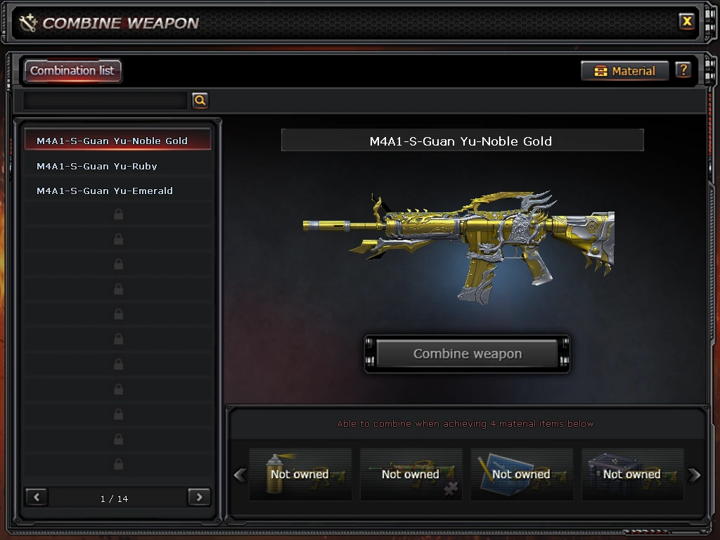 Crafting System | Crossfire Wiki | Fandom