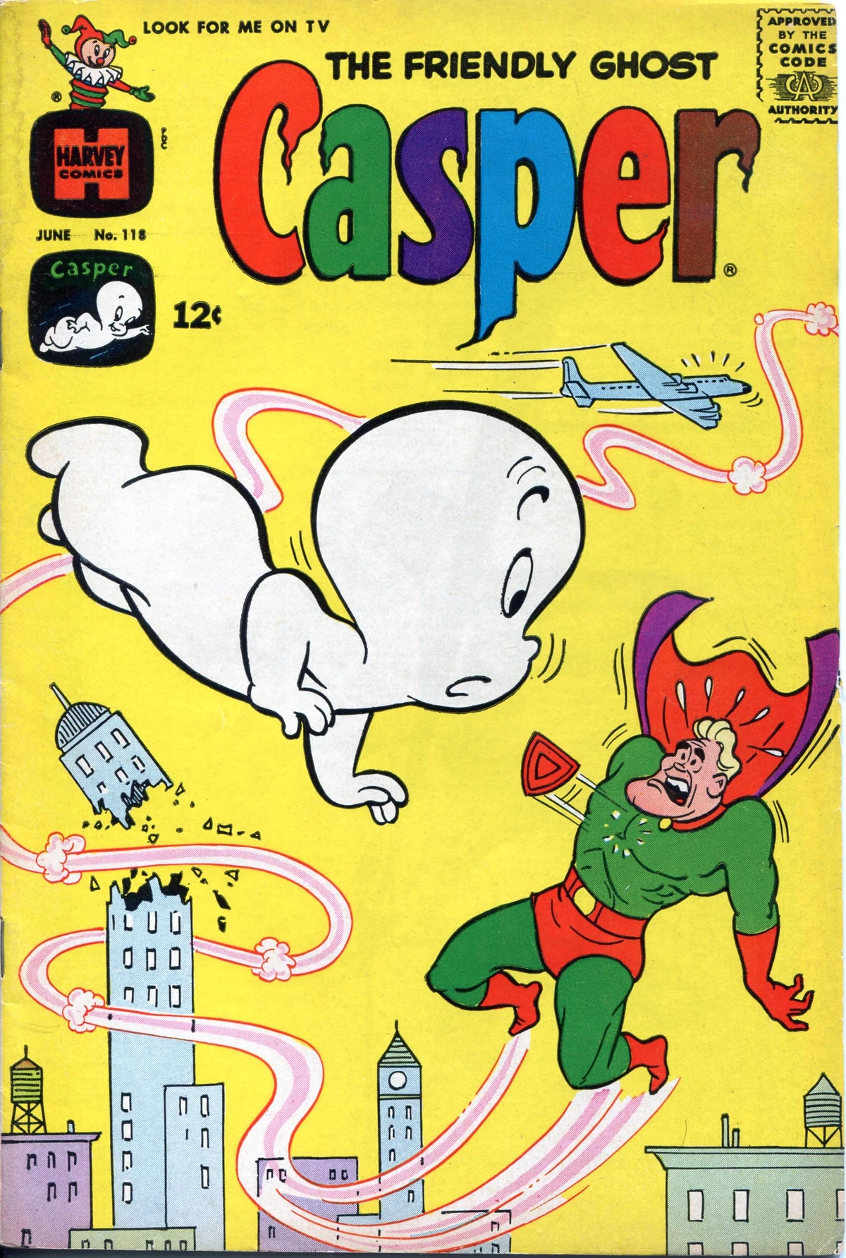 The Friendly Ghost, Casper Vol 1 118 | Harvey Comics Database Wiki | Fandom