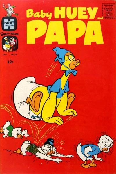 Baby Huey and Papa Vol 1 24 | Hey Kids Comics Wiki | Fandom