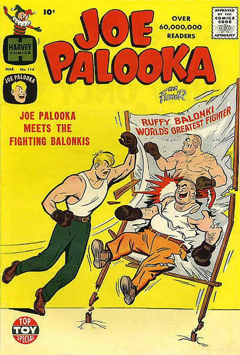 Joe Palooka Comics Vol 1 114 | Harvey Comics Database Wiki | Fandom