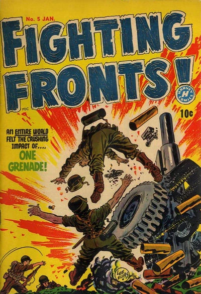 Fighting Fronts! Vol 1 5 | Harvey Comics Database Wiki | Fandom