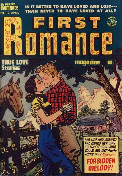 First Romance Magazine Vol 1 12 | Harvey Comics Database Wiki | Fandom