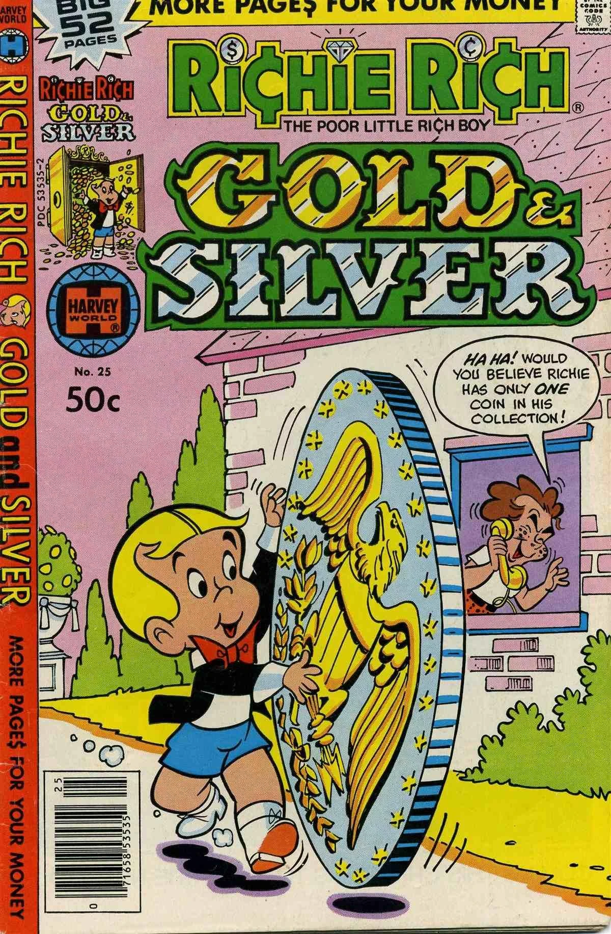 Richie Rich Gold & Silver Vol 1 25 | Harvey Comics Database Wiki | Fandom