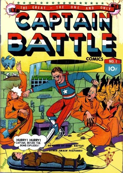 Captain Battle Comics Vol 1 | Hey Kids Comics Wiki | Fandom