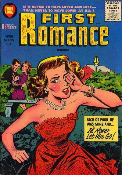 First Romance Magazine Vol 1 39 | Harvey Comics Database Wiki | Fandom