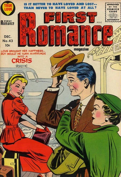 First Romance Magazine Vol 1 43 | Harvey Comics Database Wiki | Fandom