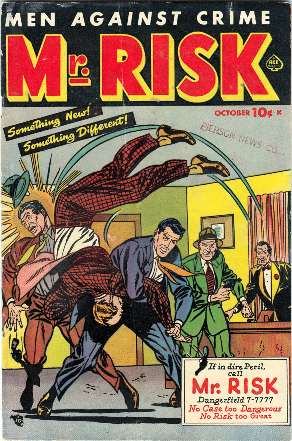 Mr. Risk Vol 1 | Hey Kids Comics Wiki | Fandom