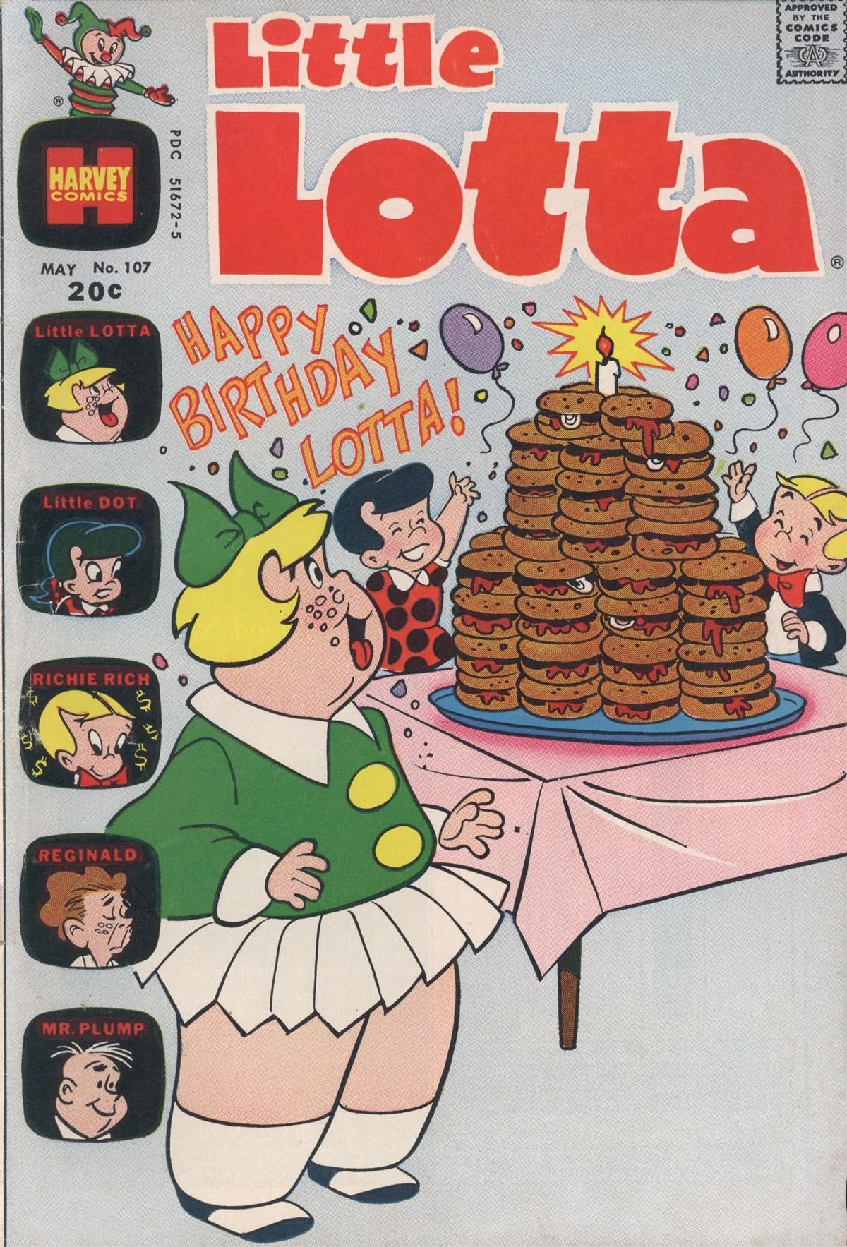 Little Lotta Vol 1 107 | Harvey Comics Database Wiki | Fandom