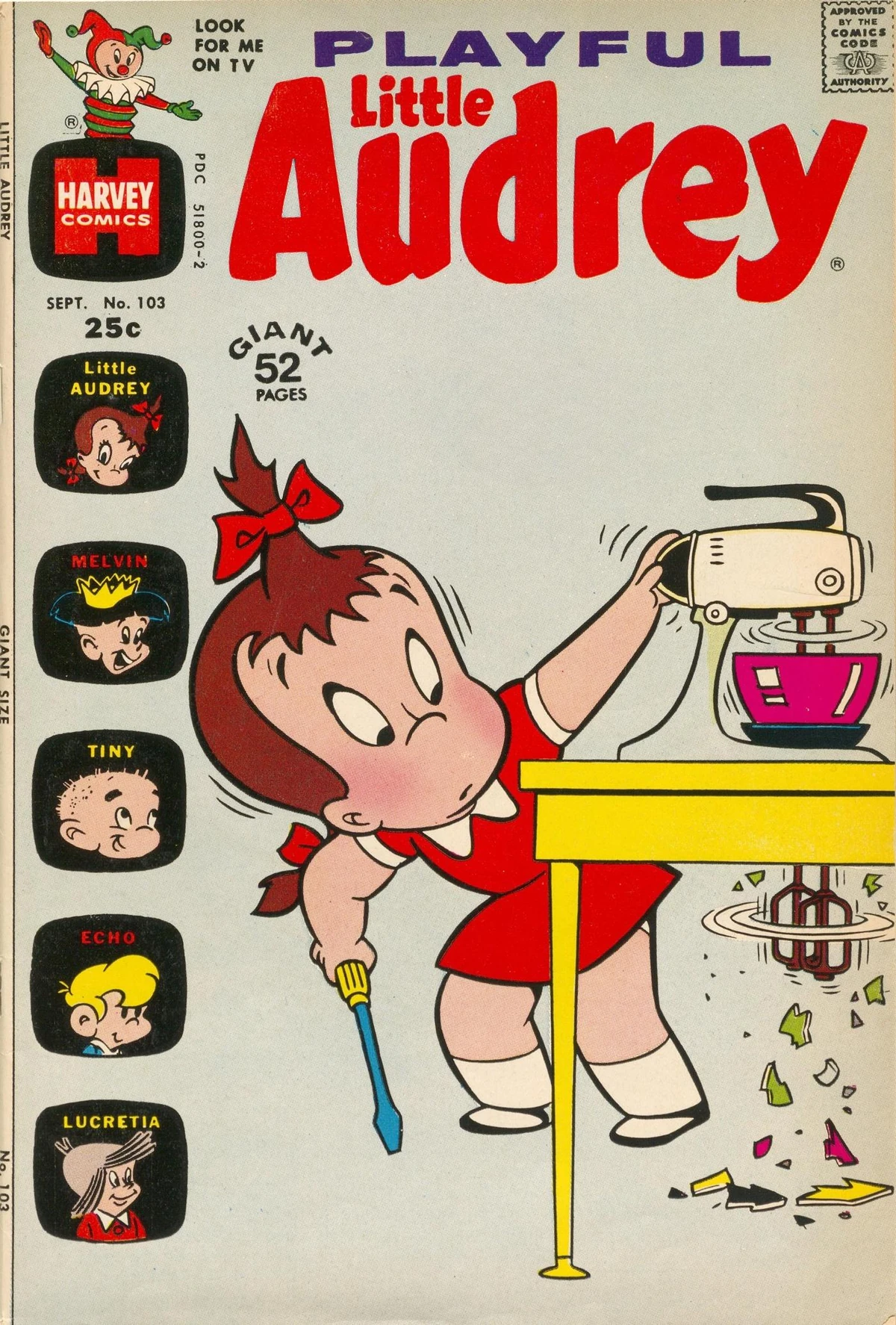 Playful Little Audrey Vol 1 103 | Harvey Comics Database Wiki | Fandom
