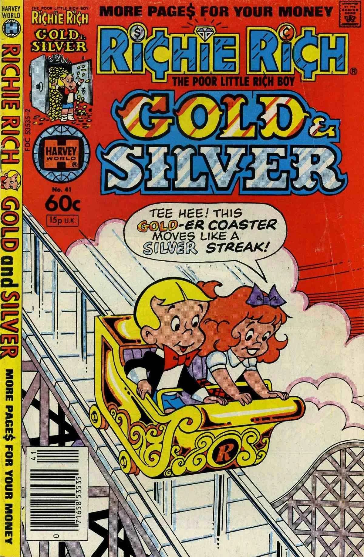 Richie Rich Gold & Silver Vol 1 41 | Harvey Comics Database Wiki | Fandom