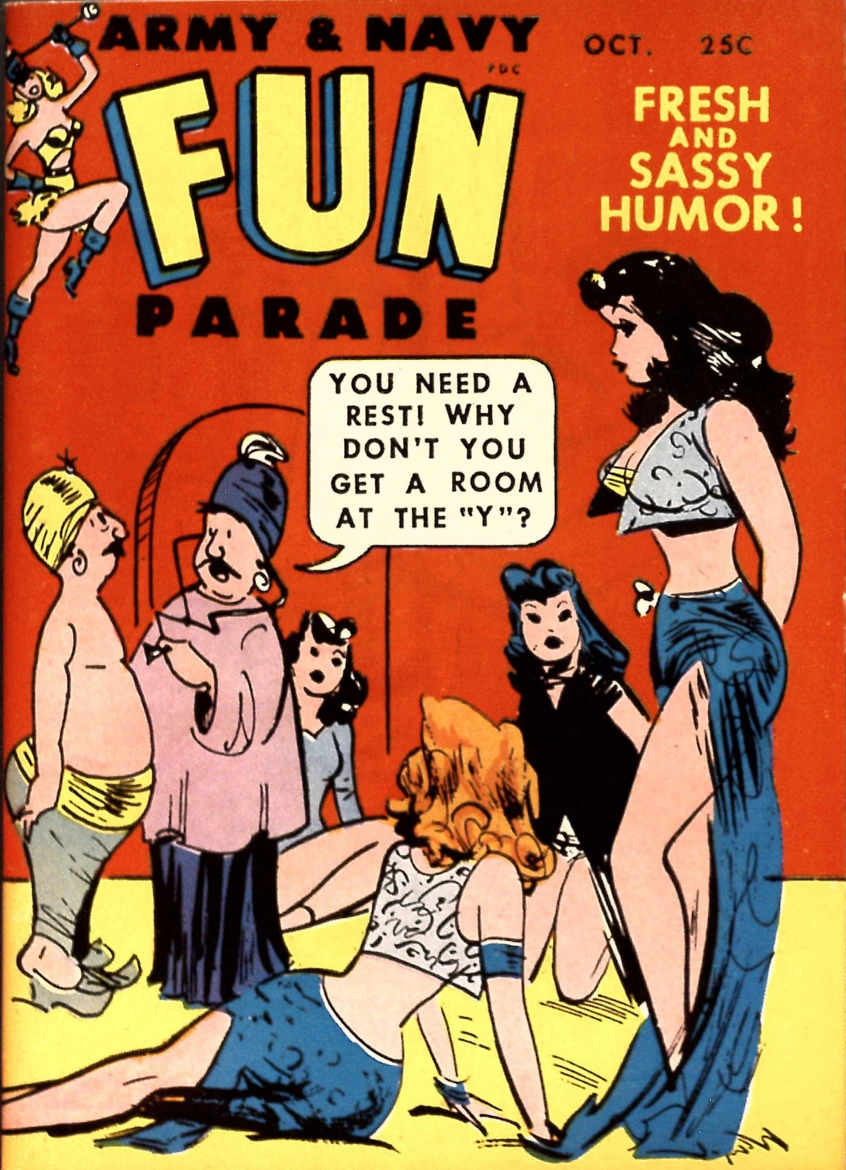Army & Navy Fun Parade Vol 1 90 | Harvey Comics Database Wiki | Fandom