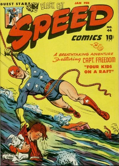 Speed Comics Vol 1 44 | Harvey Comics Database Wiki | Fandom