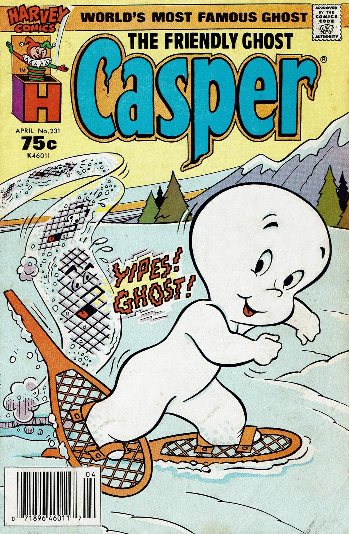 The Friendly Ghost, Casper Vol 1 231 | Harvey Comics Database Wiki | Fandom