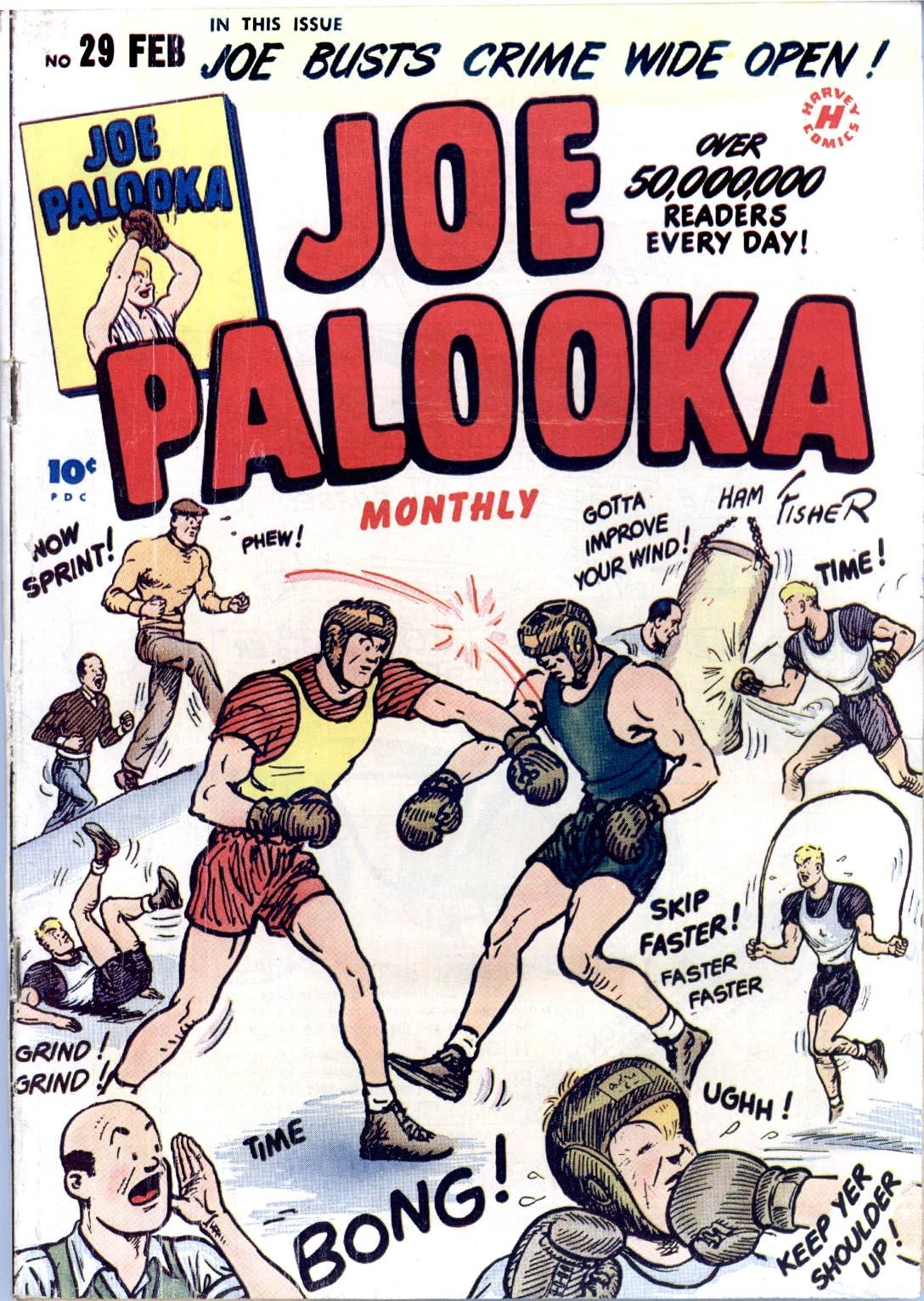 Joe Palooka Comics Vol 1 29 | Harvey Comics Database Wiki | Fandom