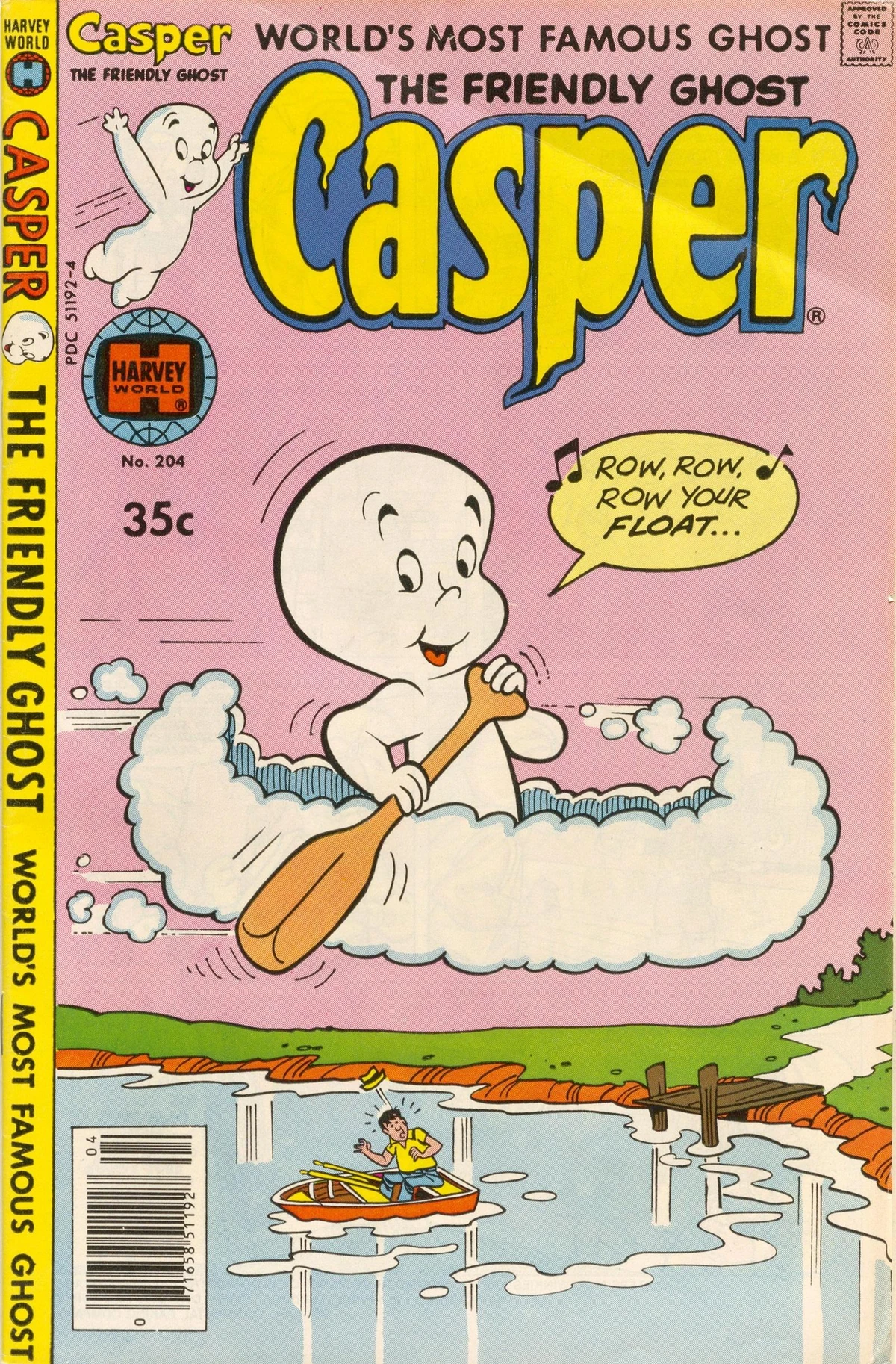 The Friendly Ghost, Casper Vol 1 204 | Harvey Comics Database Wiki | Fandom