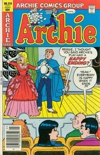 Archie Vol 1 314 | Hey Kids Comics Wiki | Fandom