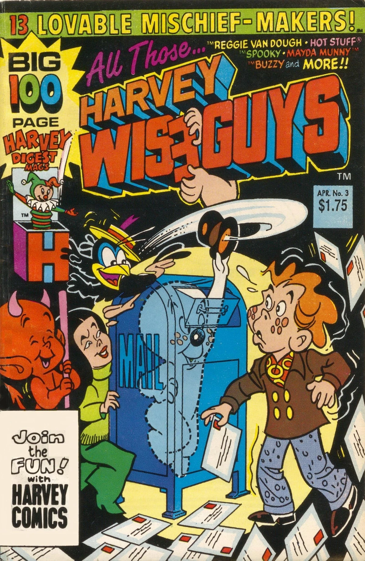Harvey Wiseguys Vol 1 3 | Harvey Comics Database Wiki | Fandom