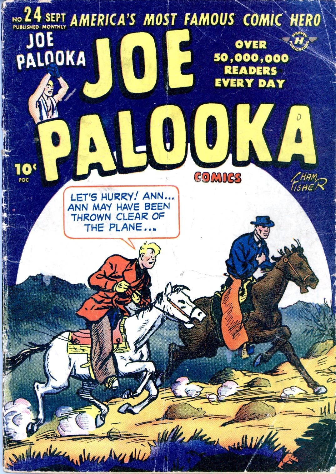Joe Palooka Comics Vol 1 24 | Harvey Comics Database Wiki | Fandom