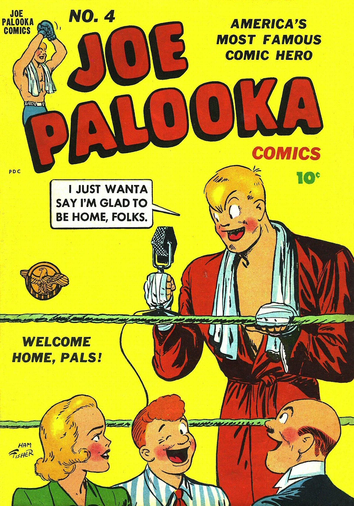 Joe Palooka Comics Vol 1 4 | Harvey Comics Database Wiki | Fandom