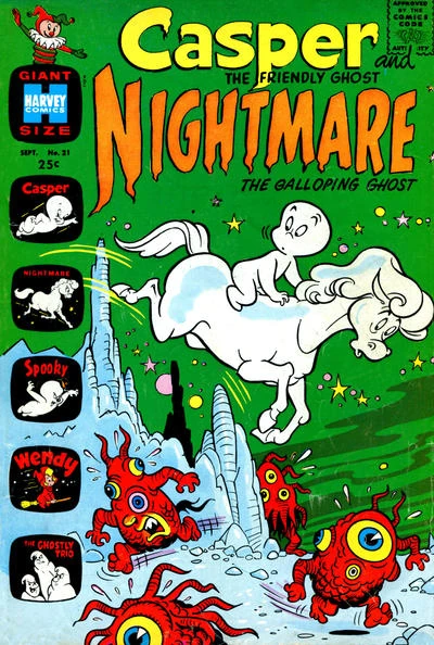Casper and Nightmare Vol 1 21 | Hey Kids Comics Wiki | Fandom