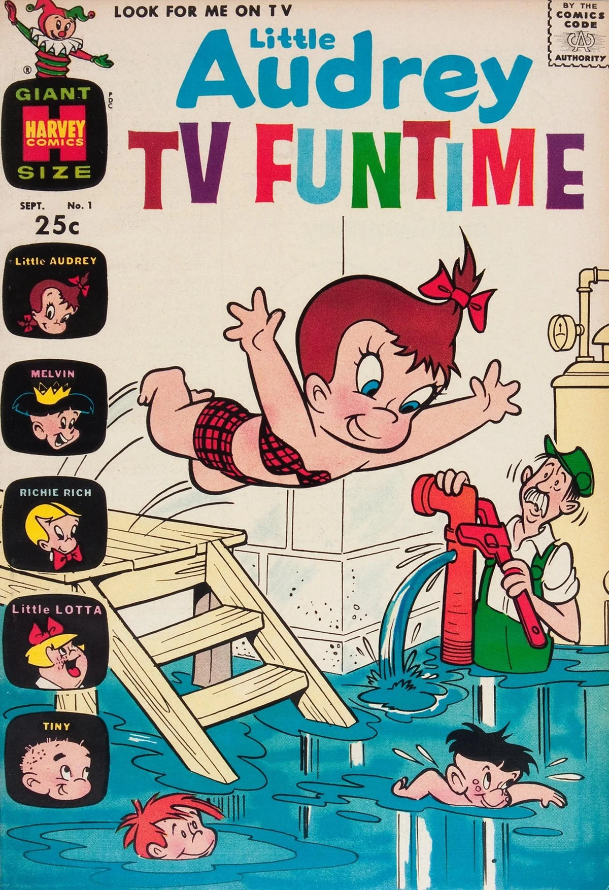 Little Audrey TV Funtime Vol 1 1 | Harvey Comics Database Wiki | Fandom