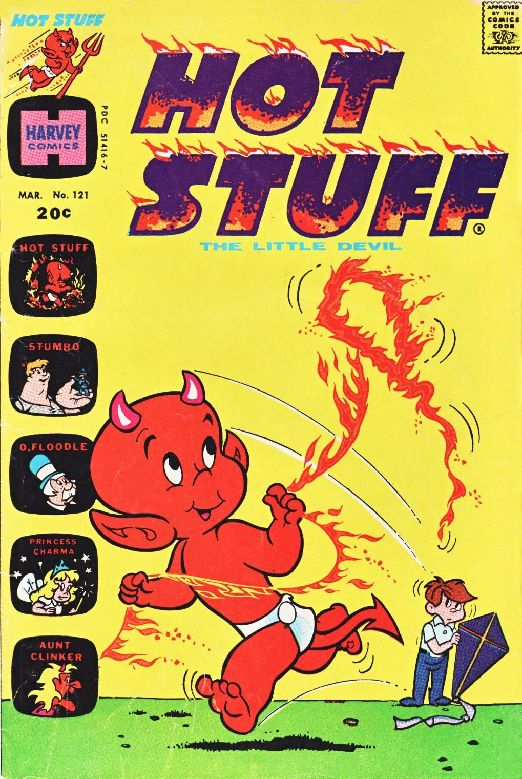Hot Stuff, the Little Devil Vol 1 121 | Harvey Comics Database Wiki ...