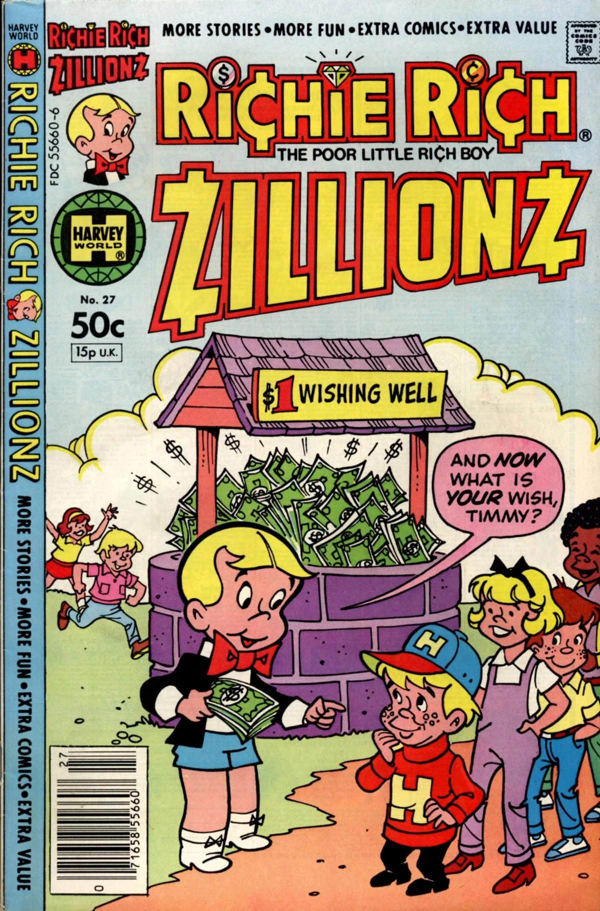 Richie Rich Zillionz Vol 1 27 | Harvey Comics Database Wiki | Fandom