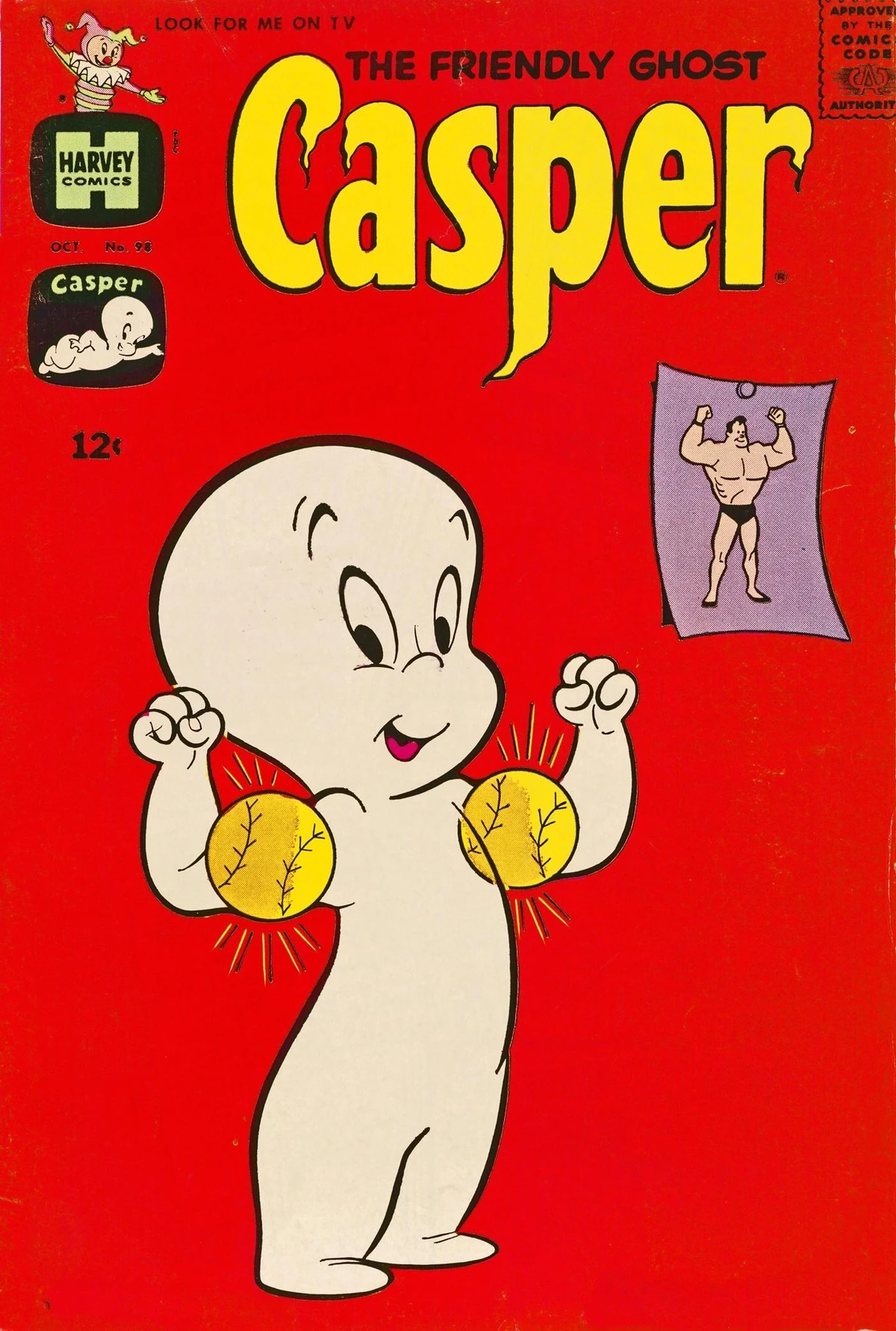 The Friendly Ghost, Casper Vol 1 98 | Harvey Comics Database Wiki | Fandom