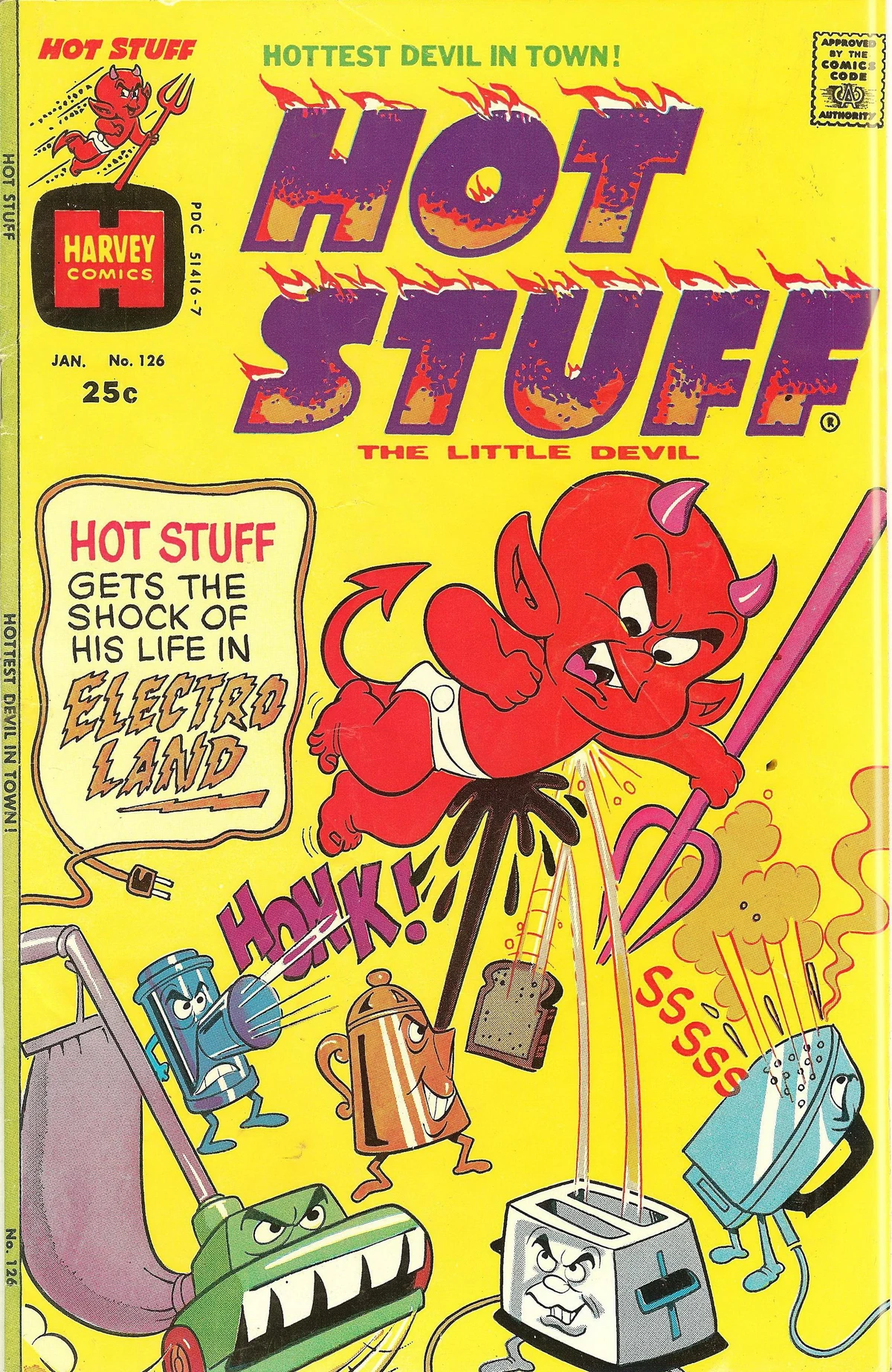 Hot Stuff, the Little Devil Vol 1 126 | Harvey Comics Database Wiki ...
