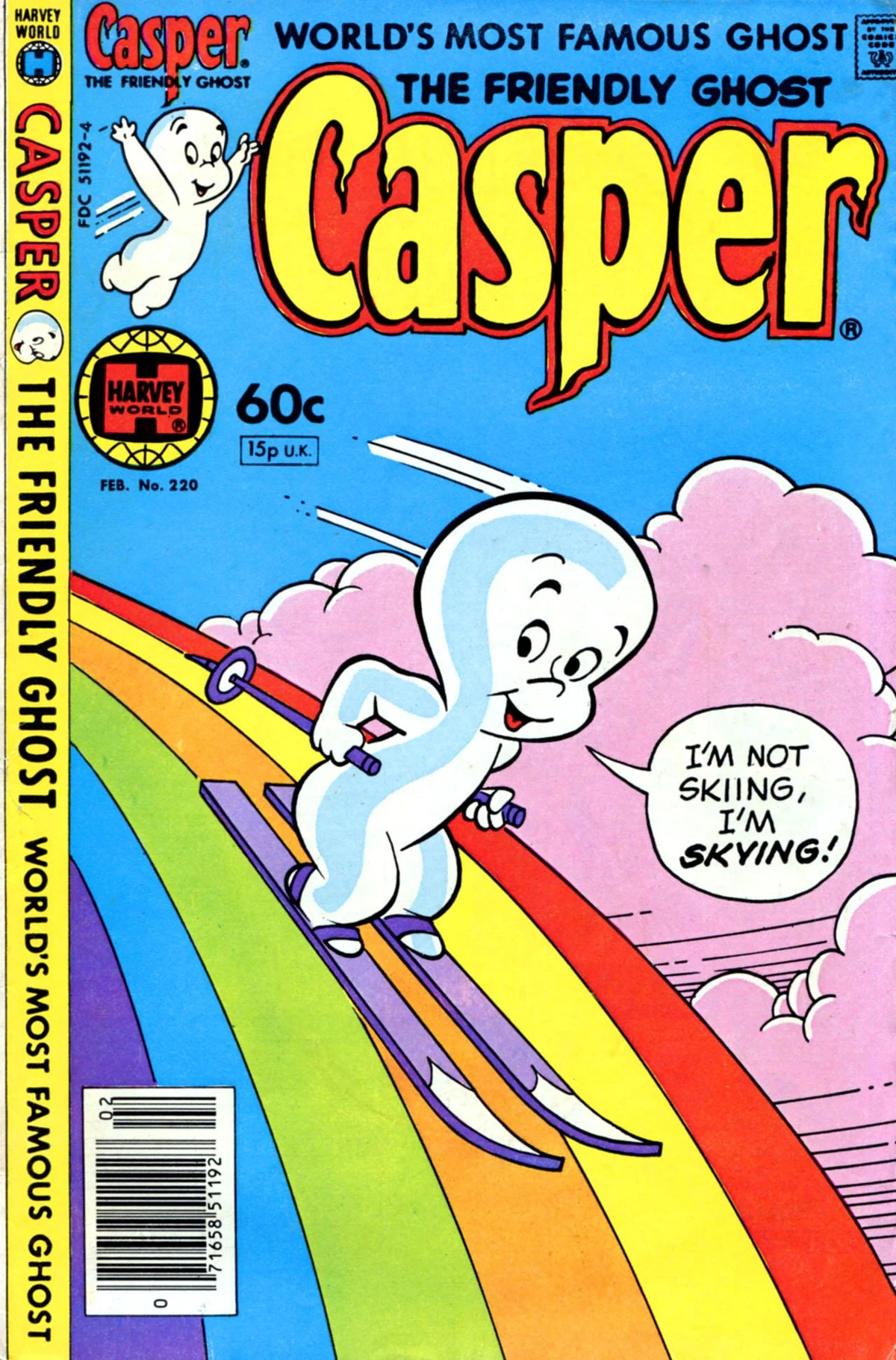 The Friendly Ghost, Casper Vol 1 220 | Harvey Comics Database Wiki | Fandom