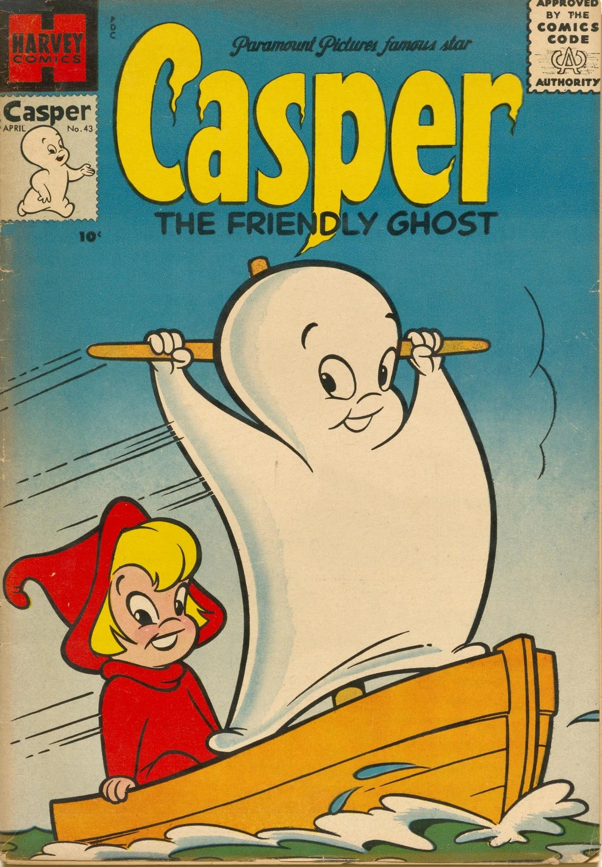 Casper, the Friendly Ghost Vol 1 43 | Harvey Comics Database Wiki | Fandom